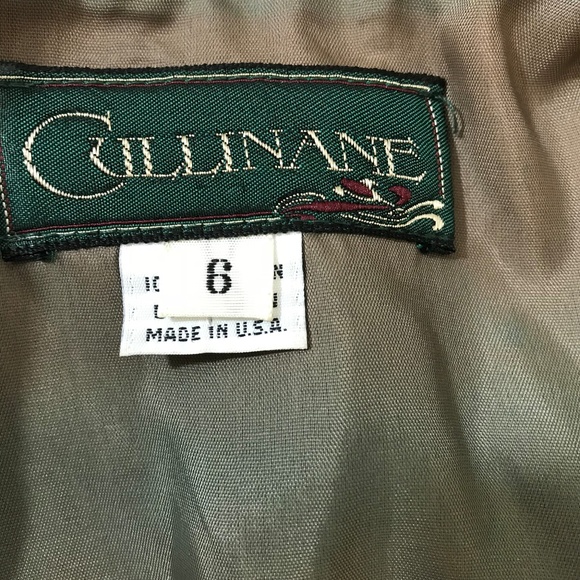 Cullinane | Jackets & Coats | Cullinane Sz 6 Open Front Velvet Jacket ...